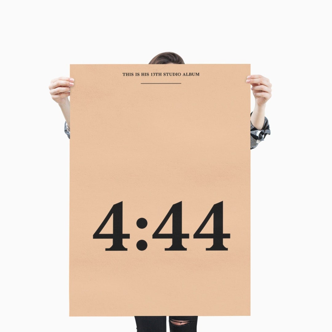 Jay-z - 4:44 Deluxe Matte Vertical Poster - Etsy