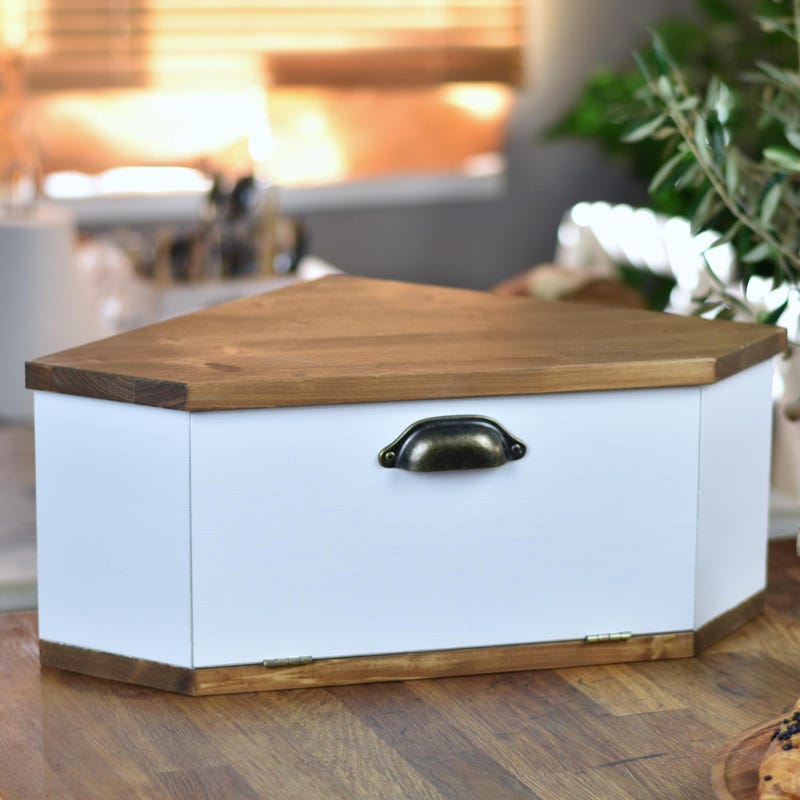 Wood Bread Box - Etsy