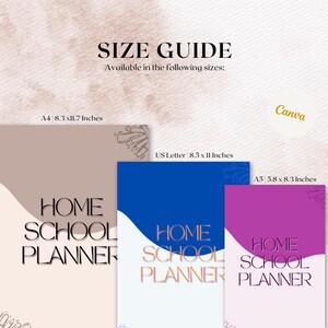 Homeschool Planner, Printable, Bundle, Reading Log, Lesson Plan, Task ...