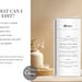 Newspaper Trifold Wedding Menu: Editable Canva Template With Timeline ...