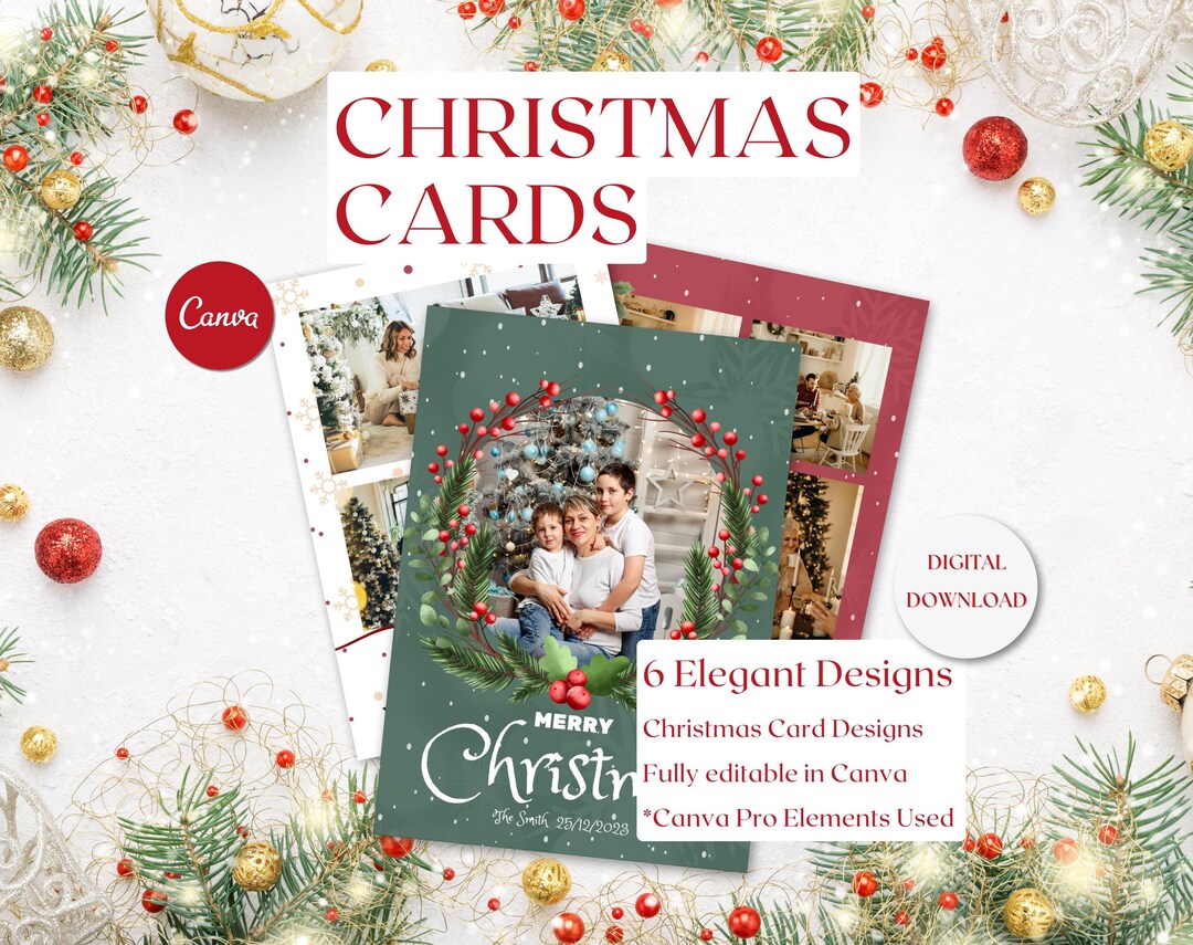 Editable Christmas Cards Printable Unique Christmas Cards for Unique ...