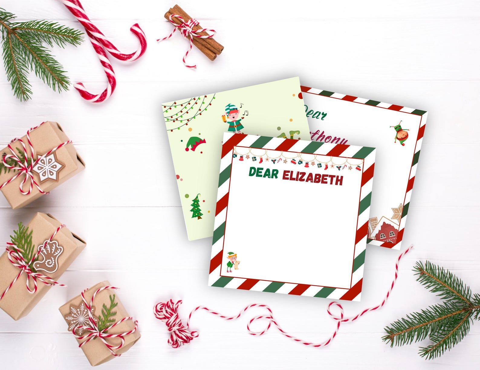 Editable Elf Notes Printable Elf on the Shelf, Christmas Elf Kit, Elf ...