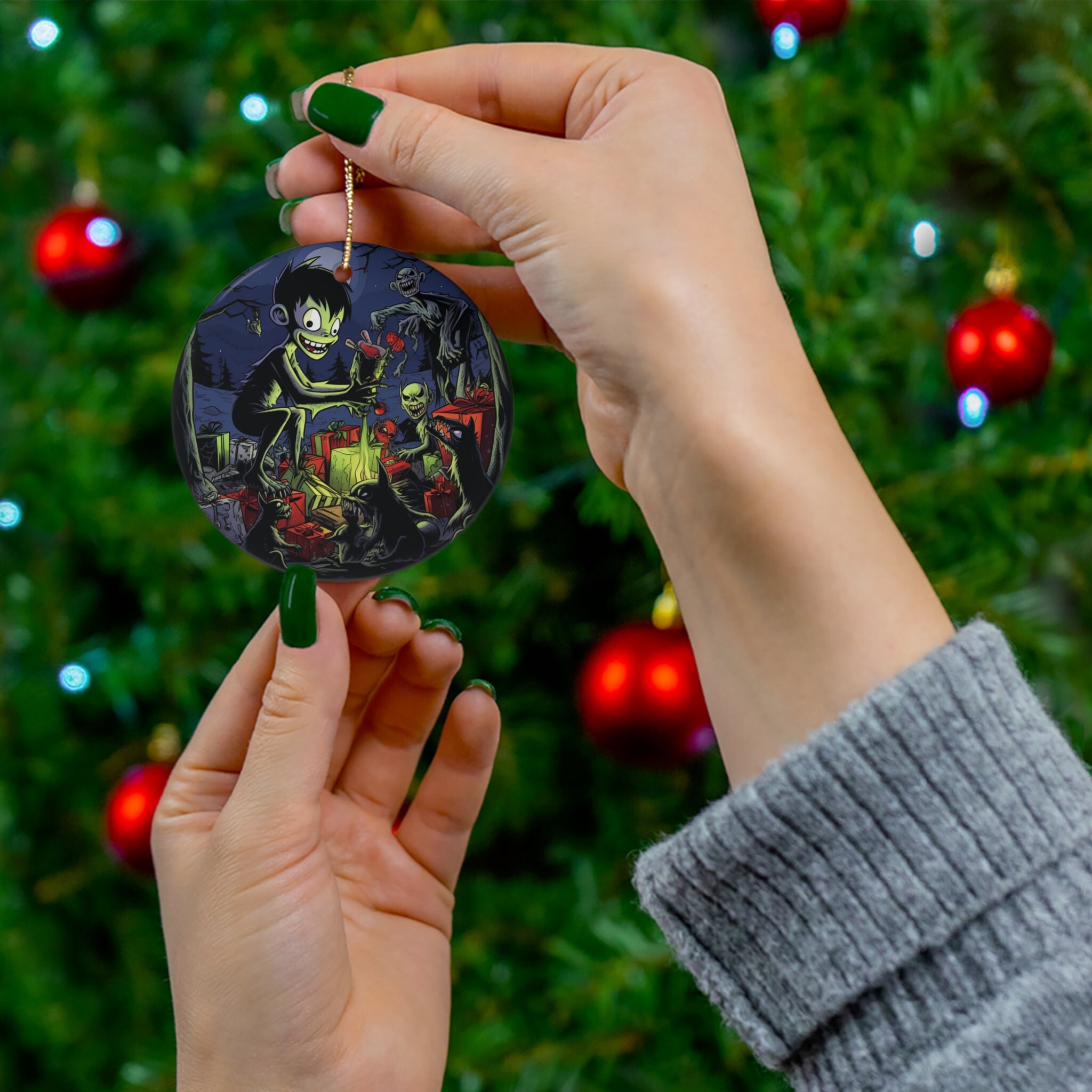 Punk Rock Goblins and Demons Ornaments Alternative Emo - Etsy