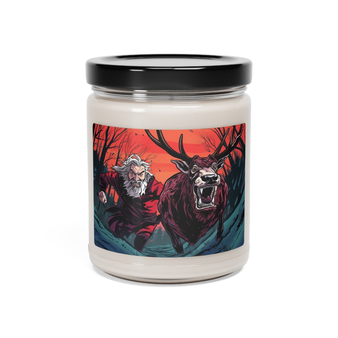 Delightful Demon Santa and Reindeer's Animated Christmas - Etsy