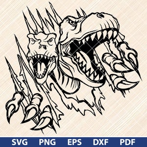 T-rex Scratch SVG, Tyrannosaurus Rex Svg, Dinosaur Svg, Dino Shirt Svg ...