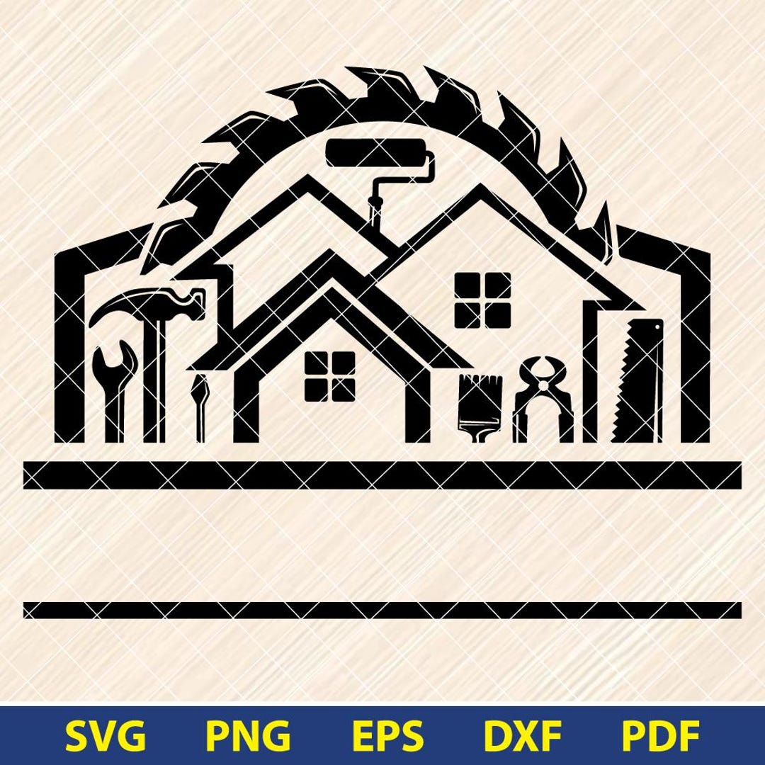 House Repair Builder SVG, House Repair Svg, Repair Tools Svg ...