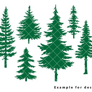 Pine Trees SVG, Forest Svg Bundle, Tree Line Svg, Christmas Tree Svg ...