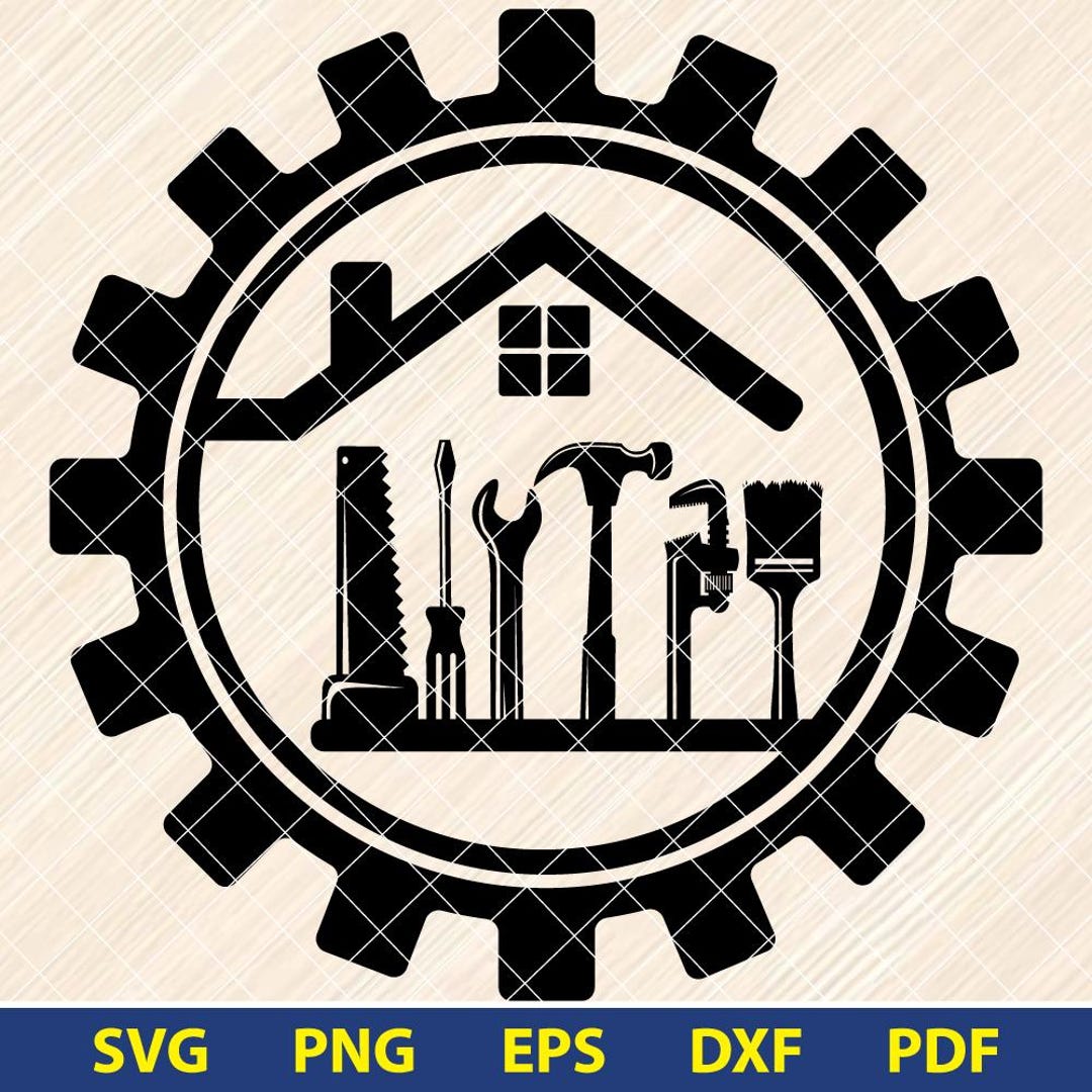 House Repair Builder SVG, House Repair Svg, Repair Tools Svg ...