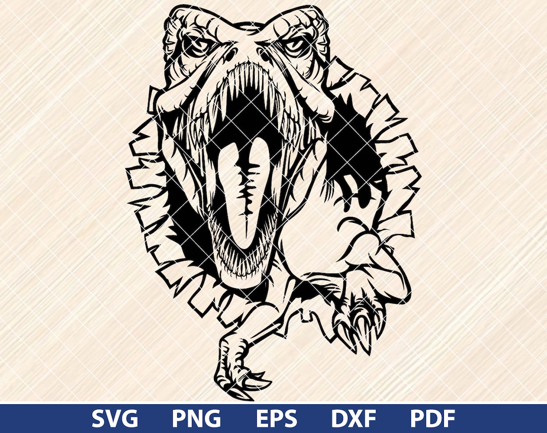 T-rex Scratch SVG, Tyrannosaurus Rex Svg, Dinosaur Svg, Dino Shirt Svg ...