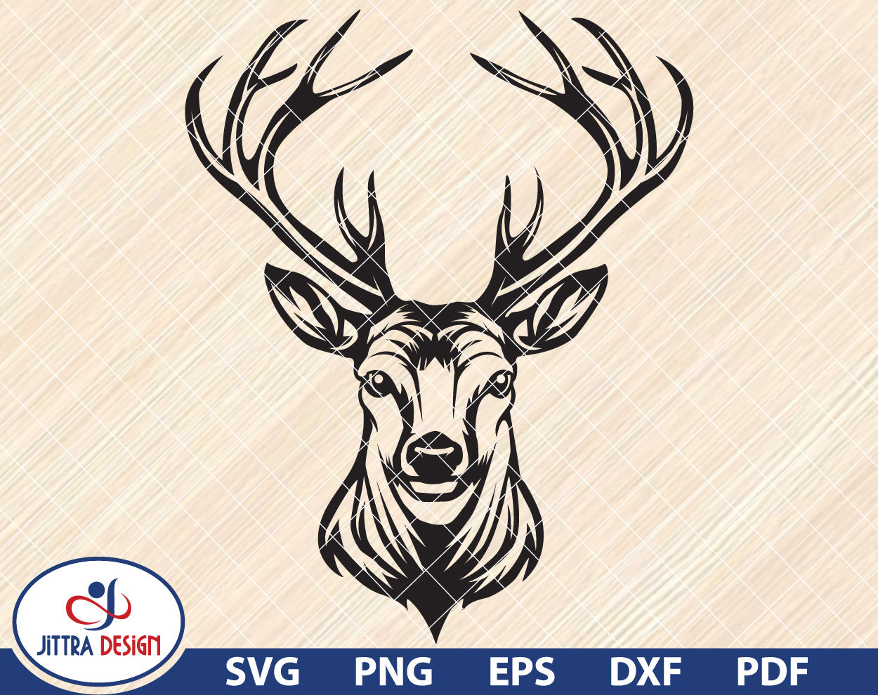 Deer Head SVG Deer Head SVG Deer Svg Deer Clipart Deer - Etsy