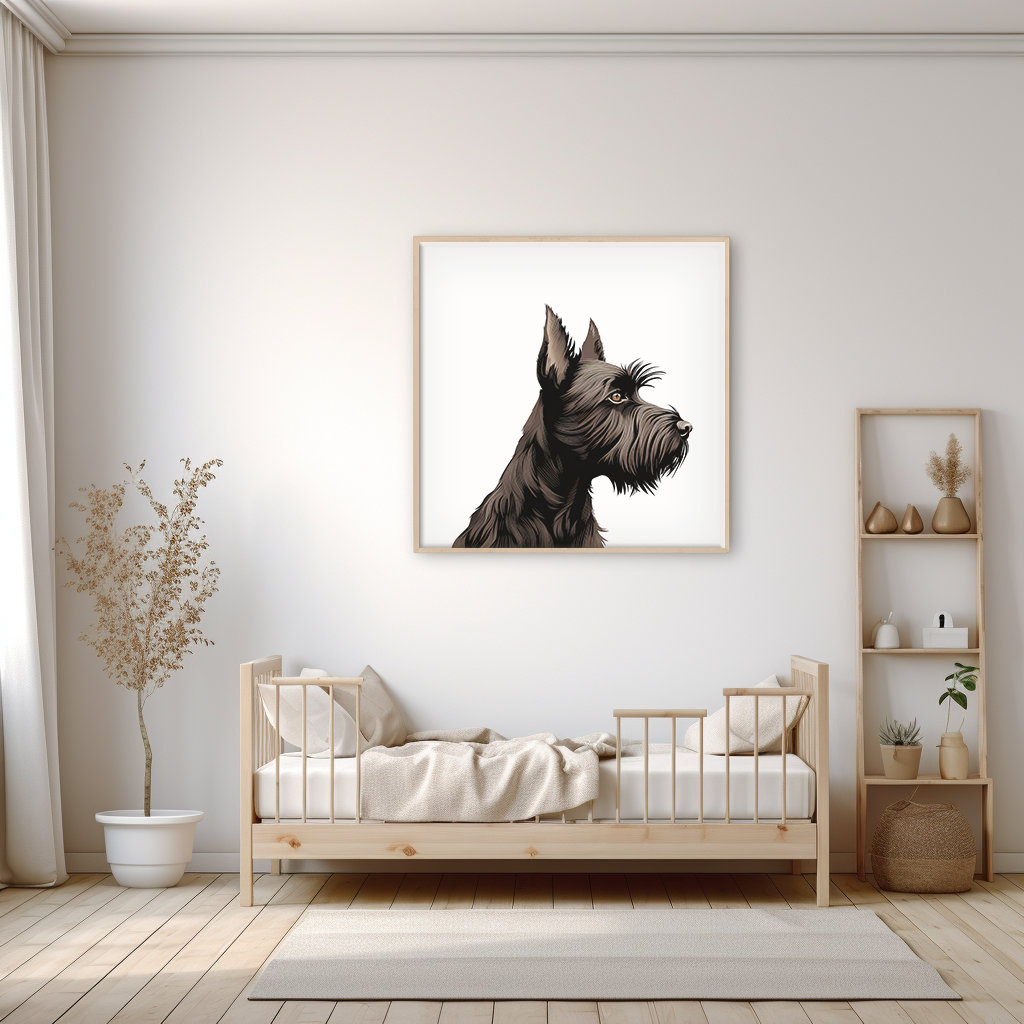 Printable Dog Wall Art, Scottish Terrier, Scottie Dog Gifts, Scottie ...