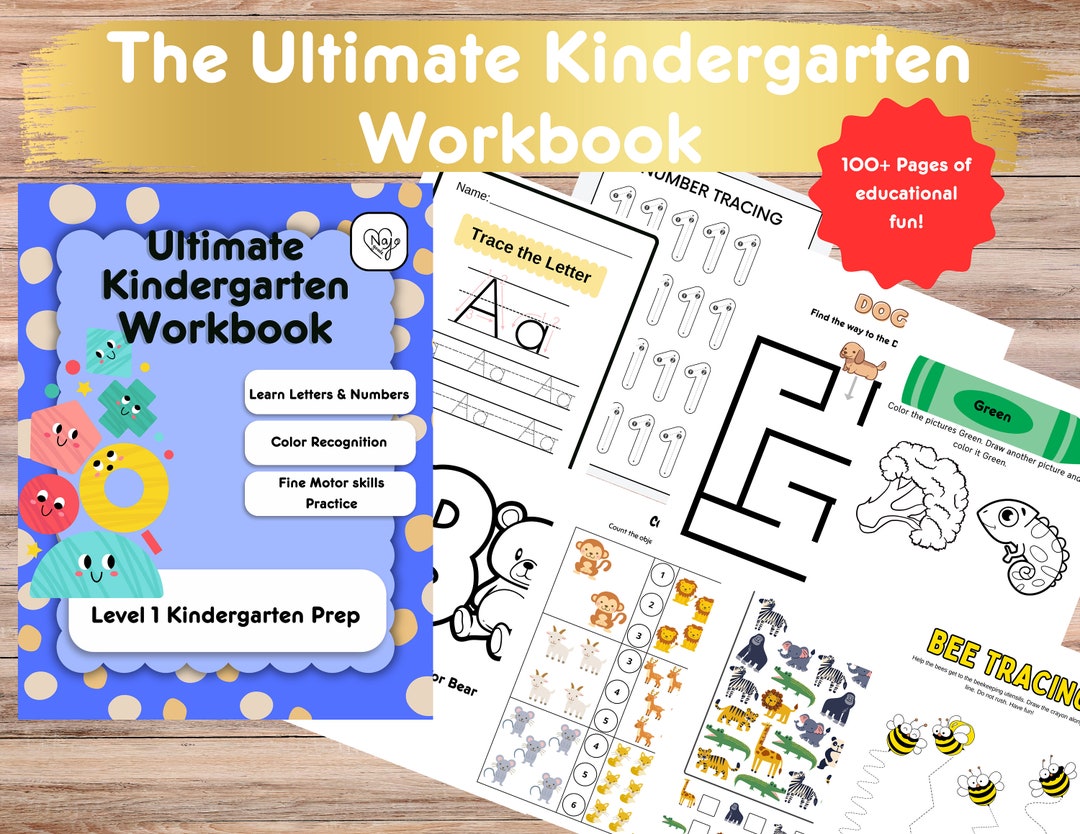 The Ultimate Pre-k and Kindergarten Learning Bundle | 105 Pages ...