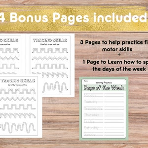 Complete Alphabet and Fine Motor Skills Workbook | Preschool ...