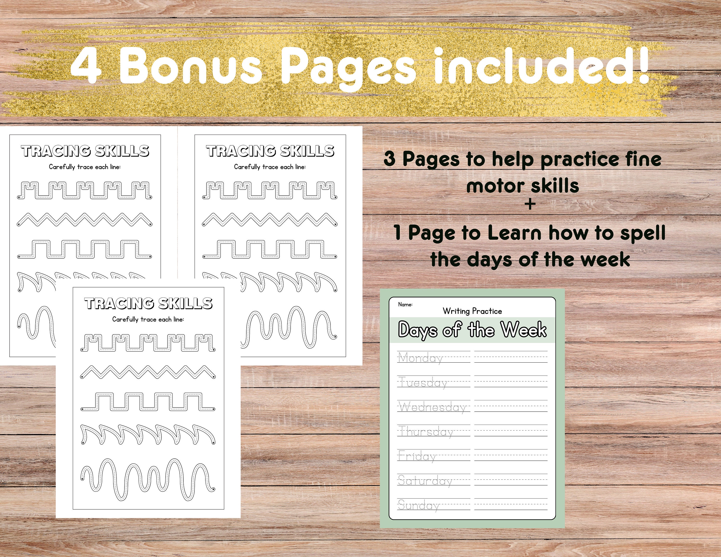 Complete Alphabet and Fine Motor Skills Workbook | Preschool ...