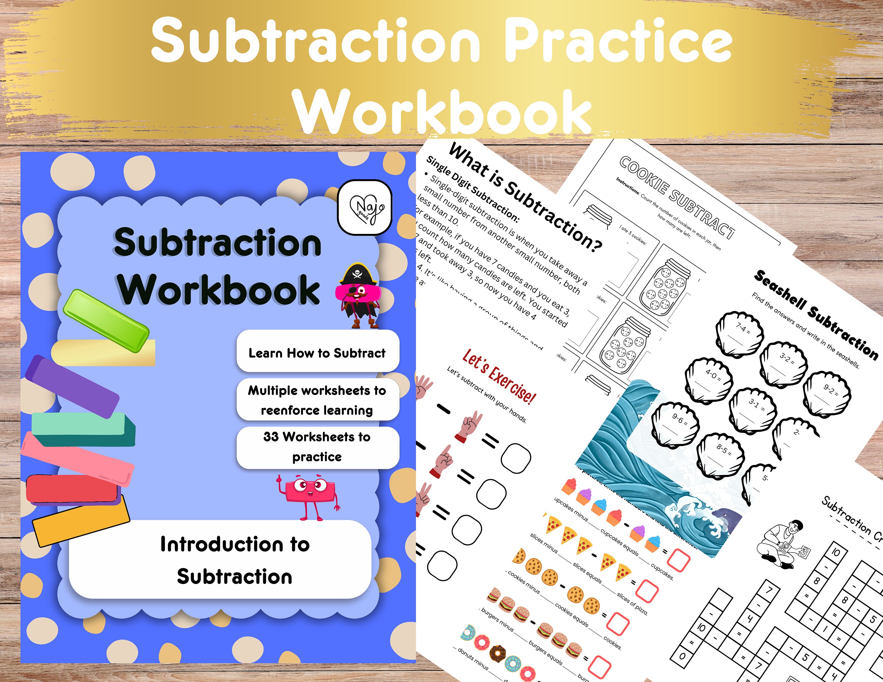 Subtraction Worksheets for Kindergarten | Printable Math Worksheets ...