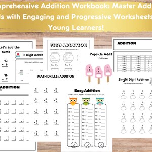 Comprehensive Addition Workbook for Kids | Fun Math Practice ...