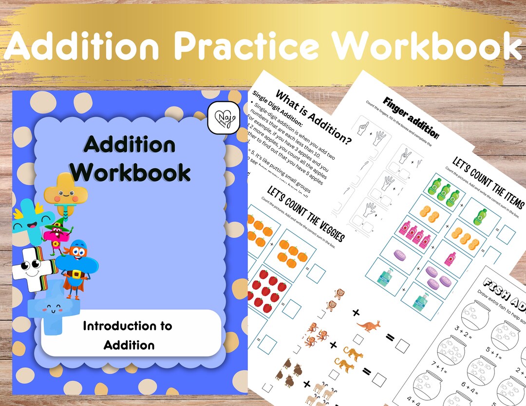Comprehensive Addition Workbook for Kids | Fun Math Practice ...