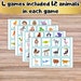 Kids Animal Flashcard Memory Matching Game | Animal Learning Flashcards ...