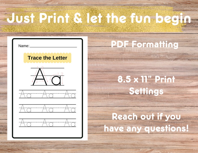 Complete Alphabet and Fine Motor Skills Workbook | Preschool ...