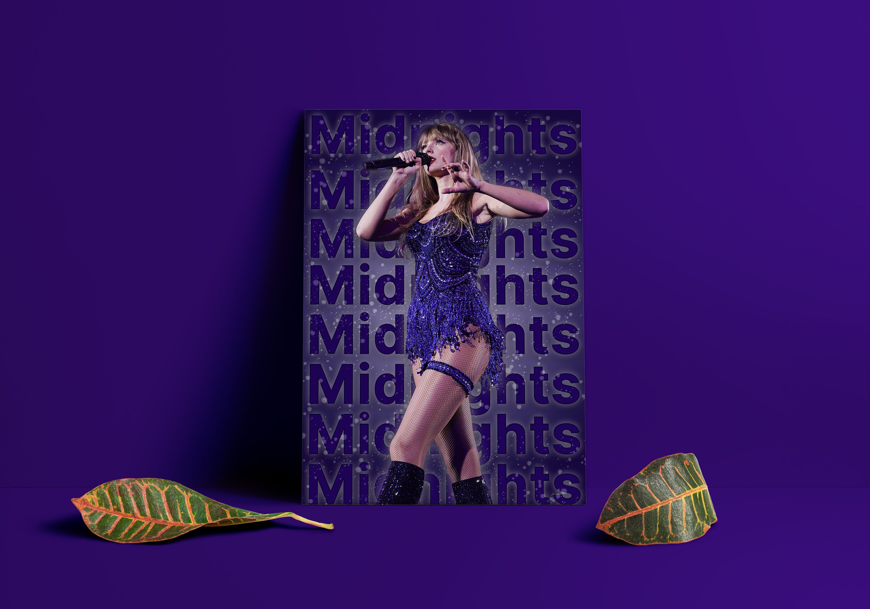 Eras Tour Taylor Swift A4 Posters Lover, Folklore, Evermore, Midnights ...