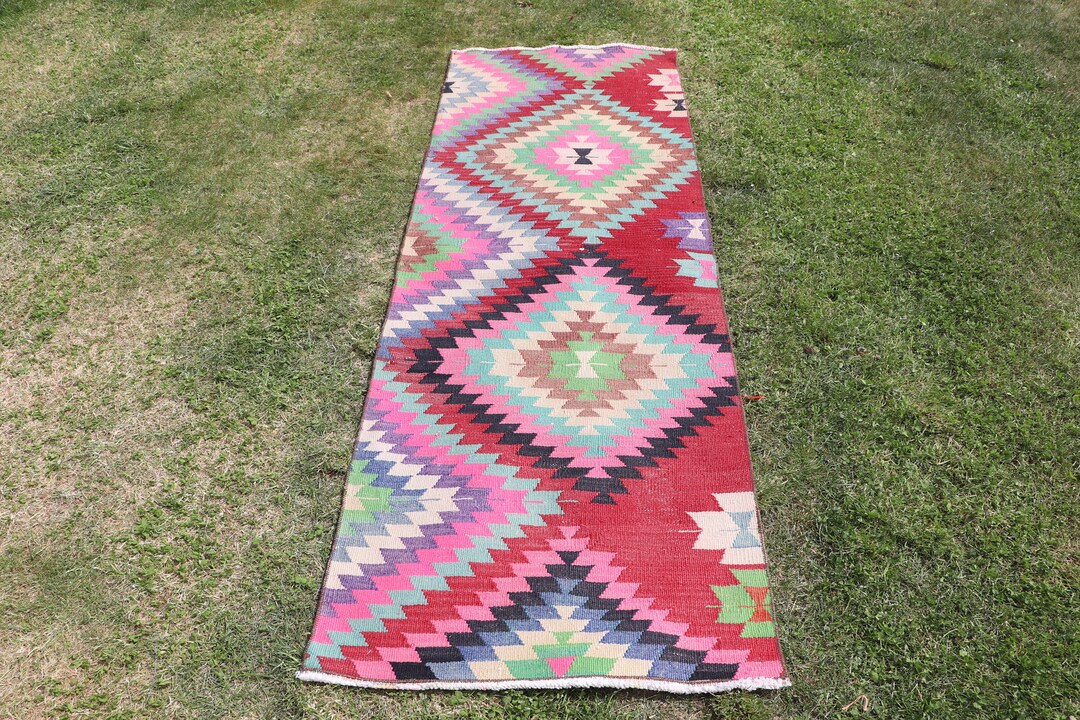 Vintage Kilim, Turkish Kilim, Runner Kilim, Vintage Kilim, Rugs for ...