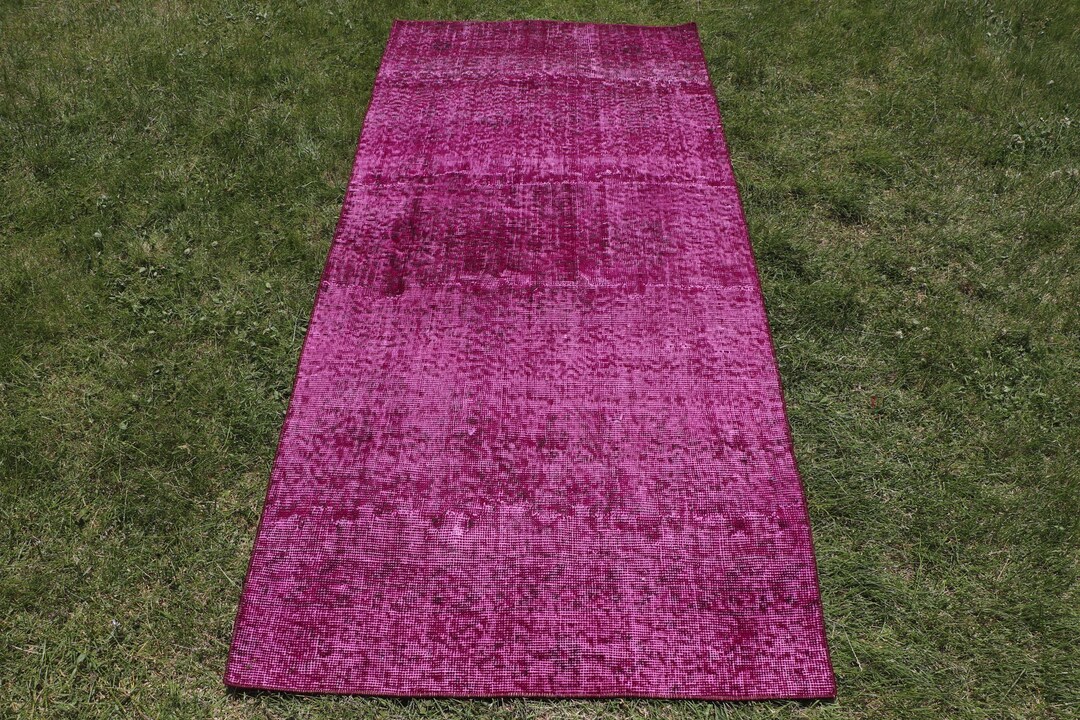 3x6 Accent Rugs, Turkish Rug, Vintage Rug, Antique Overdyed Rugs, Rugs ...
