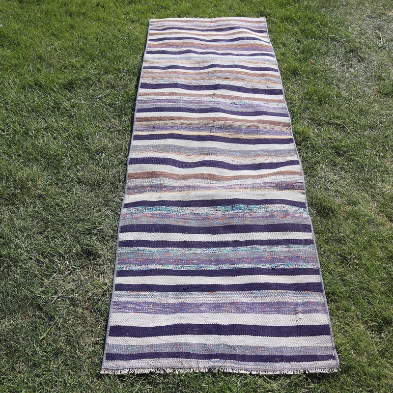 Blue Turkish Runner - Etsy