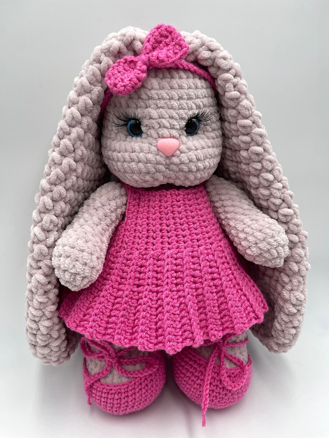 Bunny Crochet Animal , Bunny Crochet, Plush Bunny, Bunny Plush, Stuffed ...