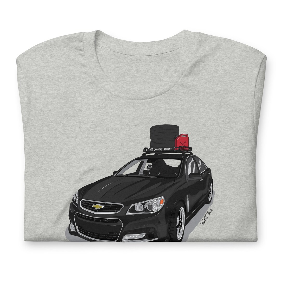 Chevy SS Drag Car, Hot Rod, Race Car Custom Graphic Short-sleeve T ...