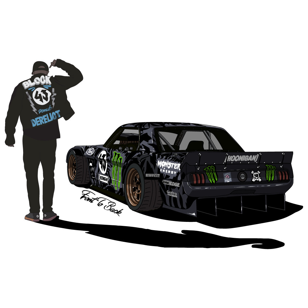 Hoonigan Racing Hoonicorn Ford Mustang Custom Poster - Etsy