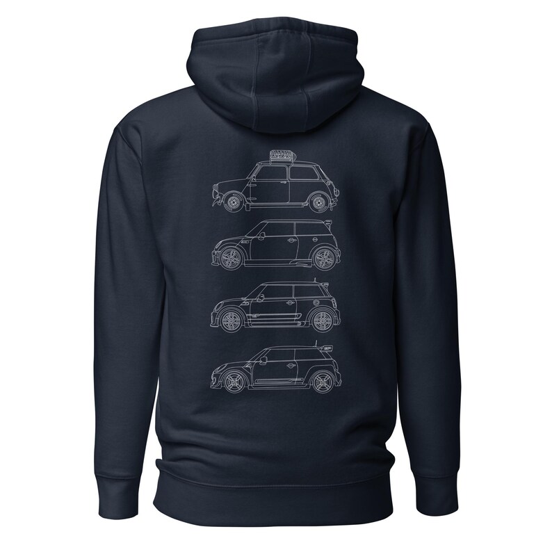 Evolution of the Mini Cooper S/GP Custom Graphic Hoodie - Etsy