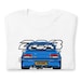 Impreza 22B Homologation Race Car Custom Graphic Short-sleeve T-shirt ...