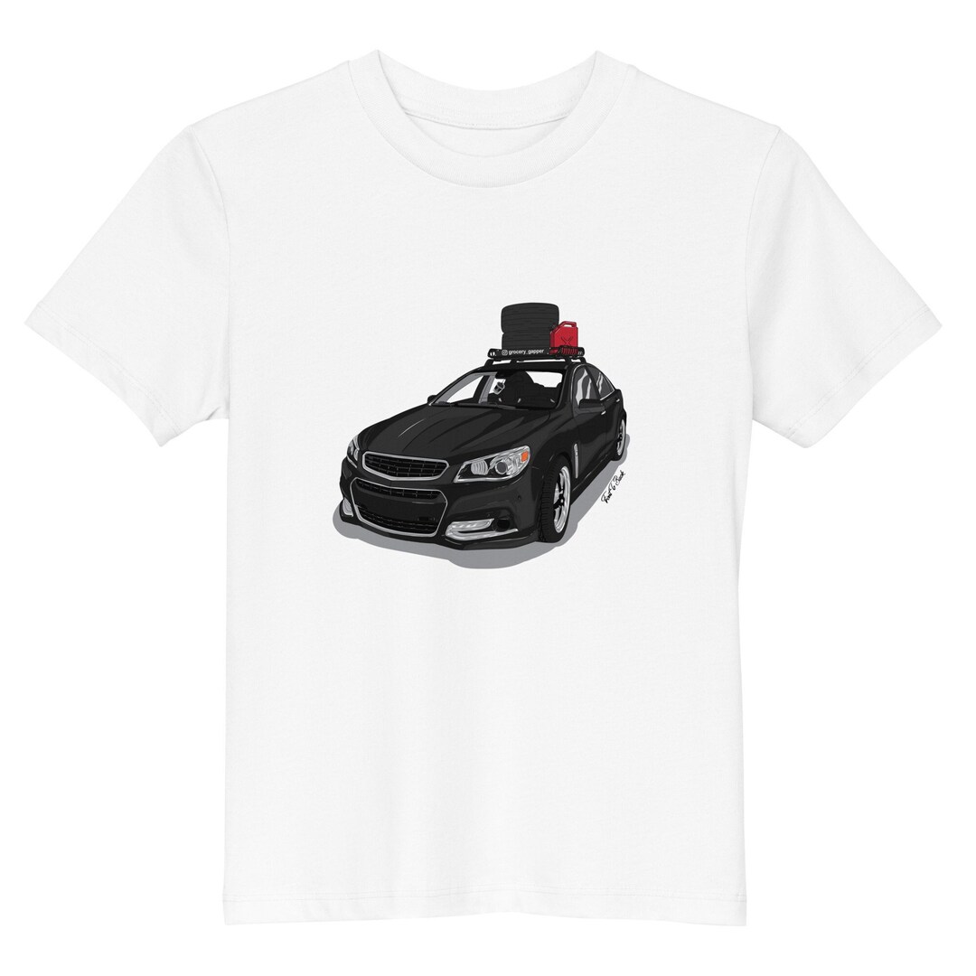 Chevy SS Drag Car, Hot Rod, Race Car Custom Graphic Short-sleeve T ...