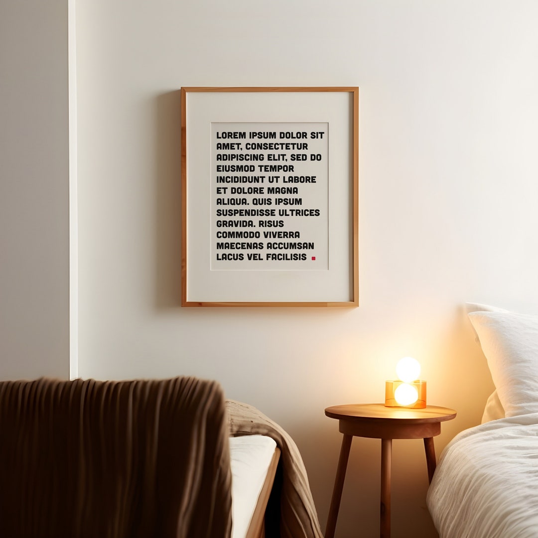 Agency Poster Lorem Ipsum Font Cool Poster Designer Office Poster ...