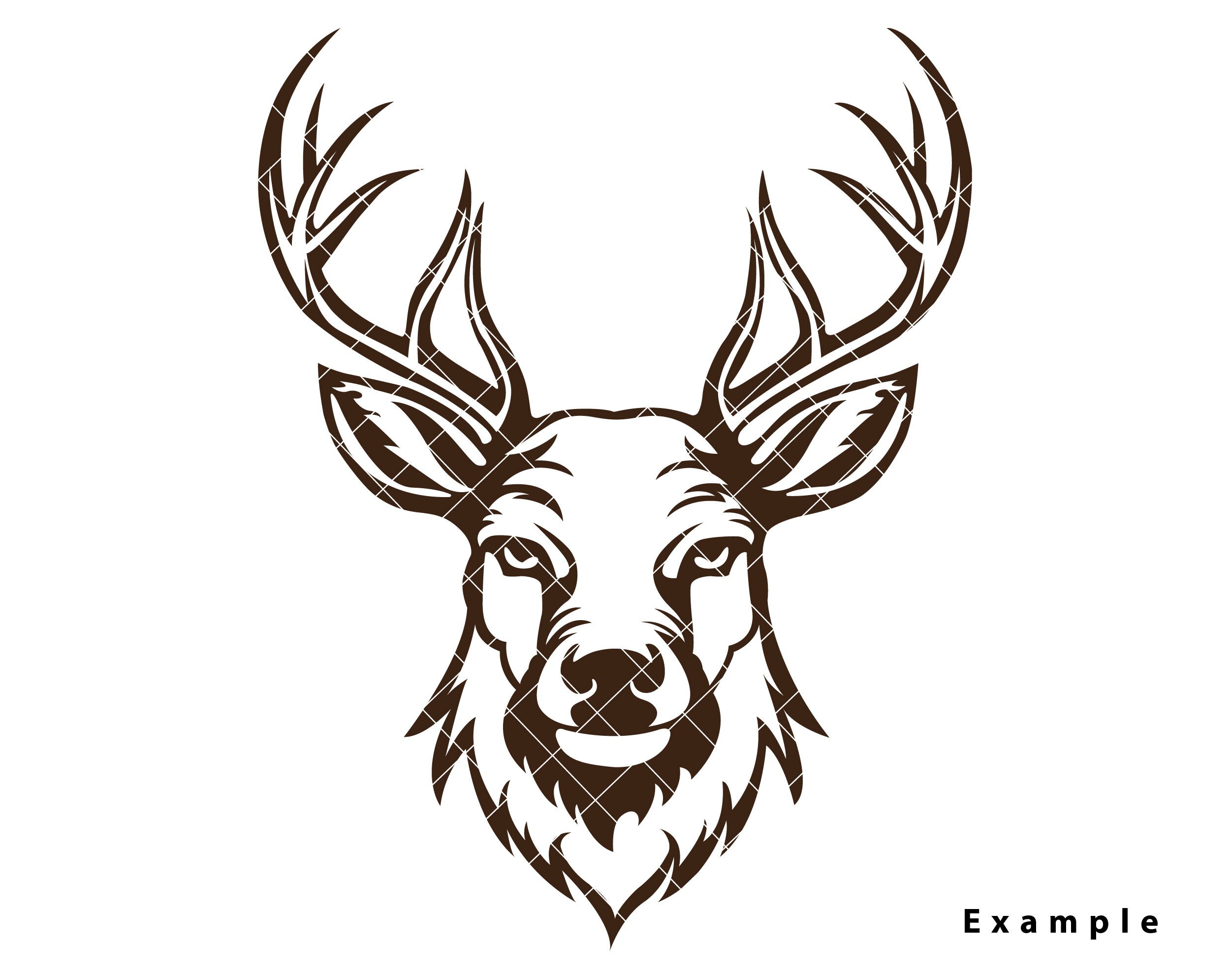 Deer Head SVG, Deer Svg, Deer Hunting SVG, Animal Svg, Buck Head Svg ...