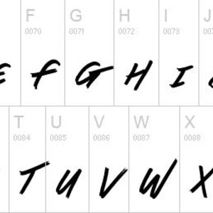 Shawshank Font, Modern Font, Design Font - Etsy