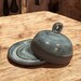 Rustic Cream Butter Dish - Made to Order - Etsy