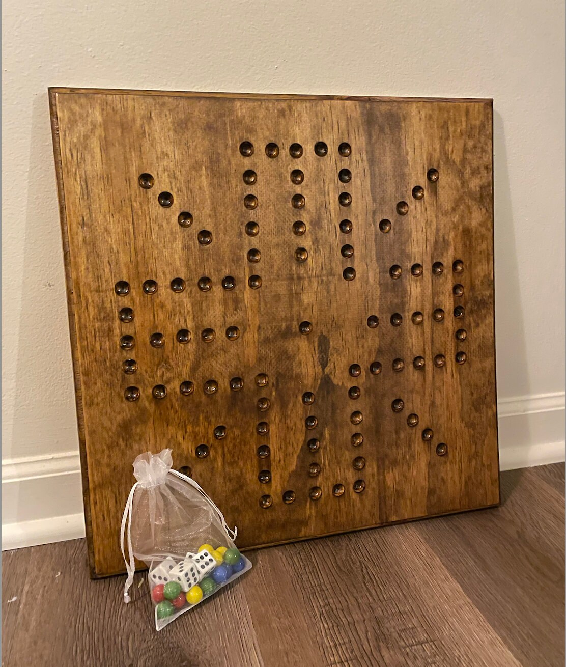 Hand Crafted Marbles Board - Etsy