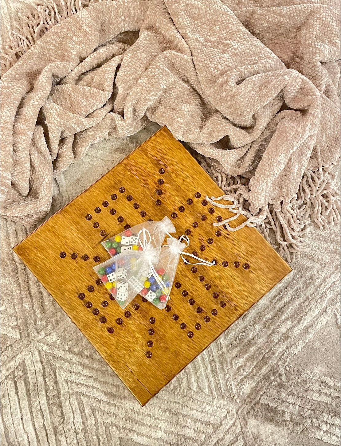 Hand Crafted Marbles Board - Etsy