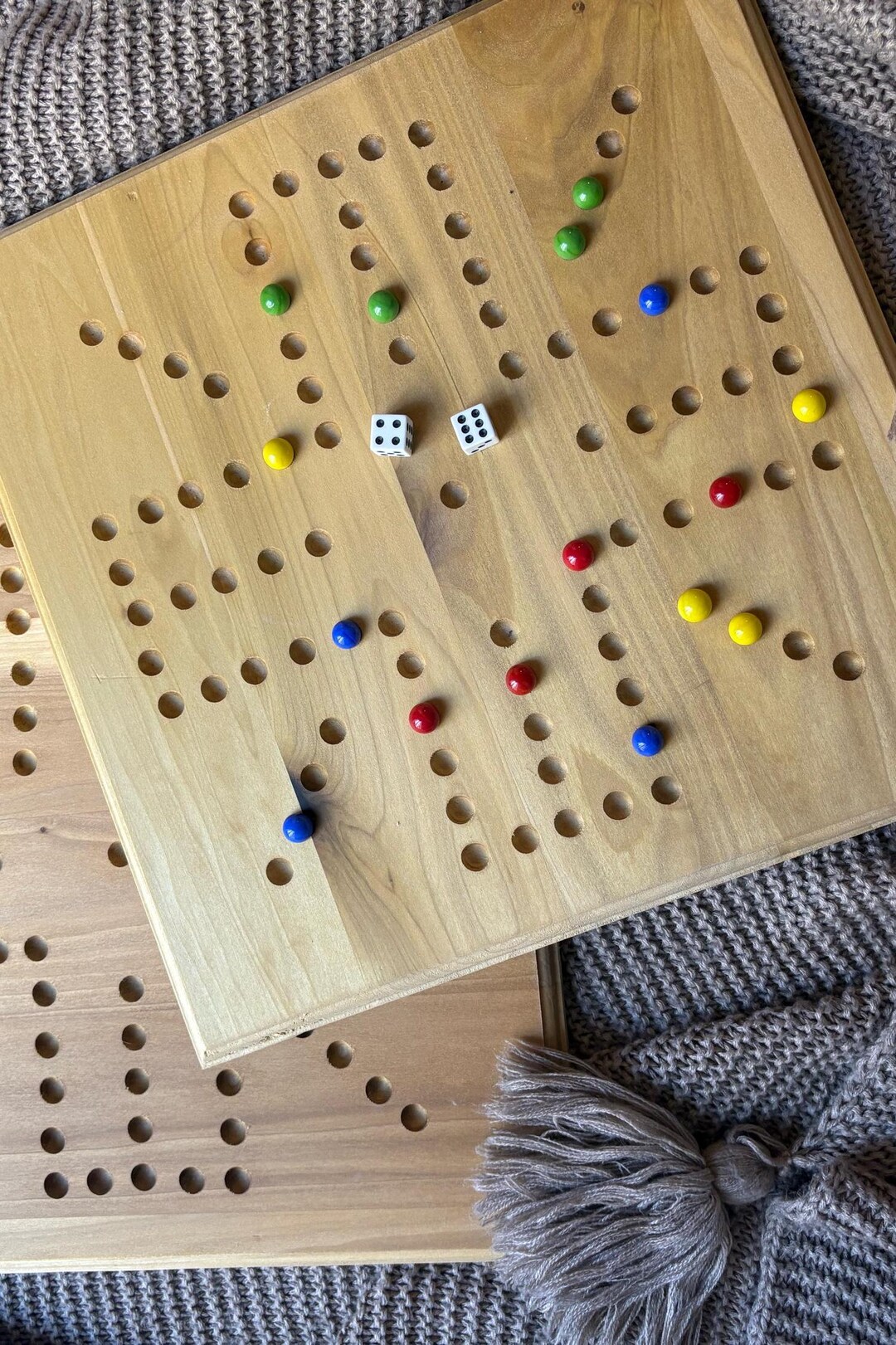 Hand Crafted Marbles Board - Etsy