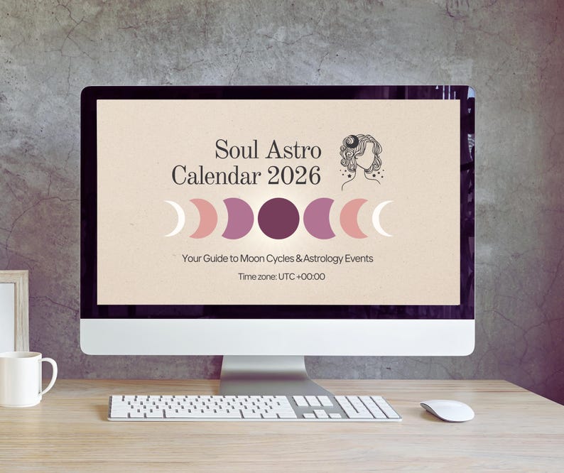 2026 Astrology & Lunar Calendar | Zodiac Signs, Moon Phases, Planetary ...