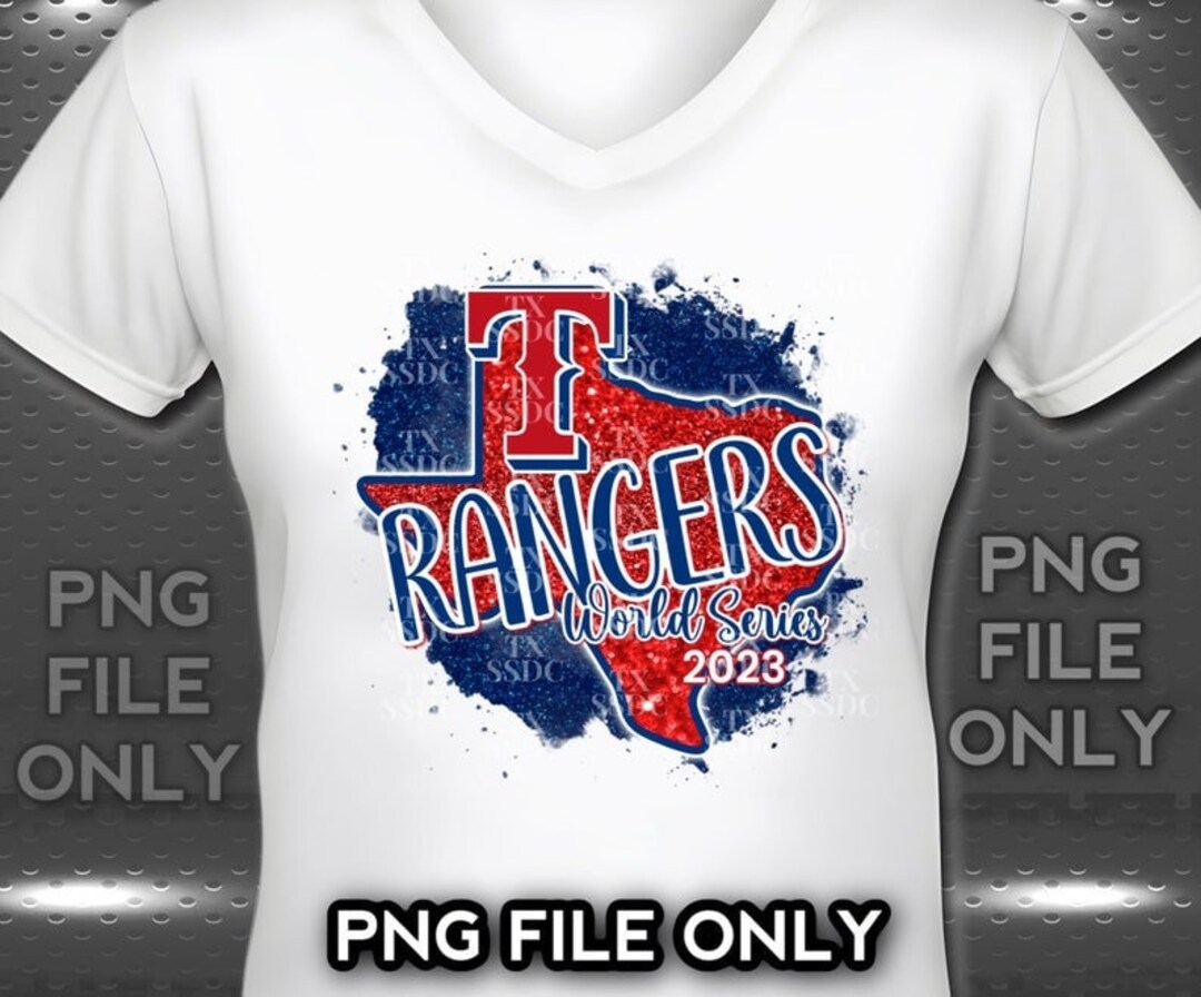 Texas Ranger 2023 World Serie Baseball PNG File - Etsy