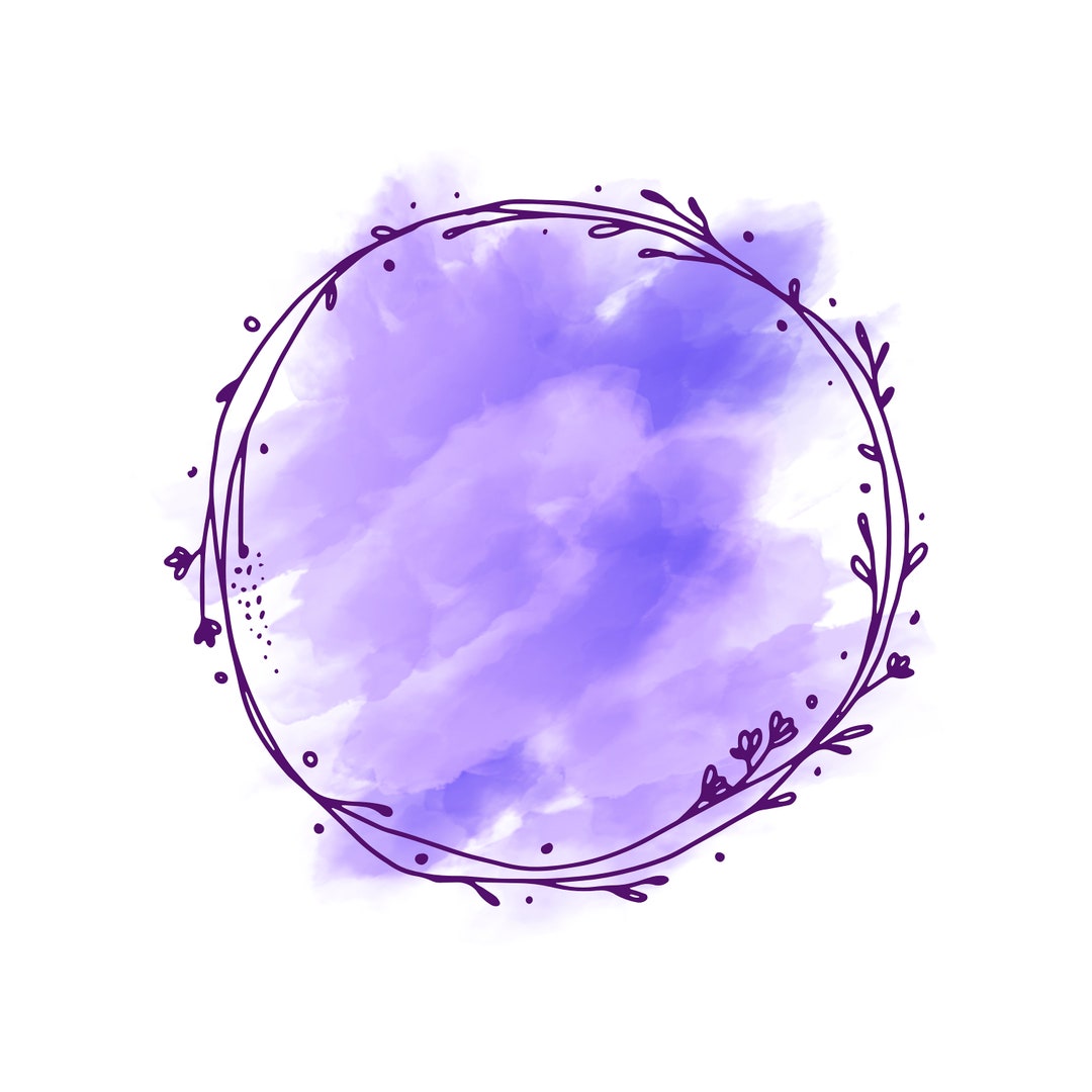 Purple Background, Flowers Background, Logo Background, Watercolor ...