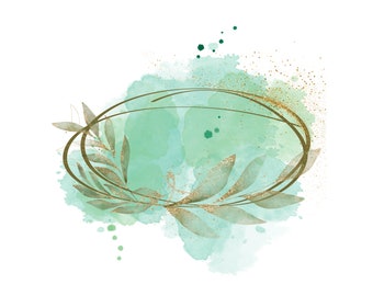 Green Background, Logo Background, Watercolor Background, Green Logo ...