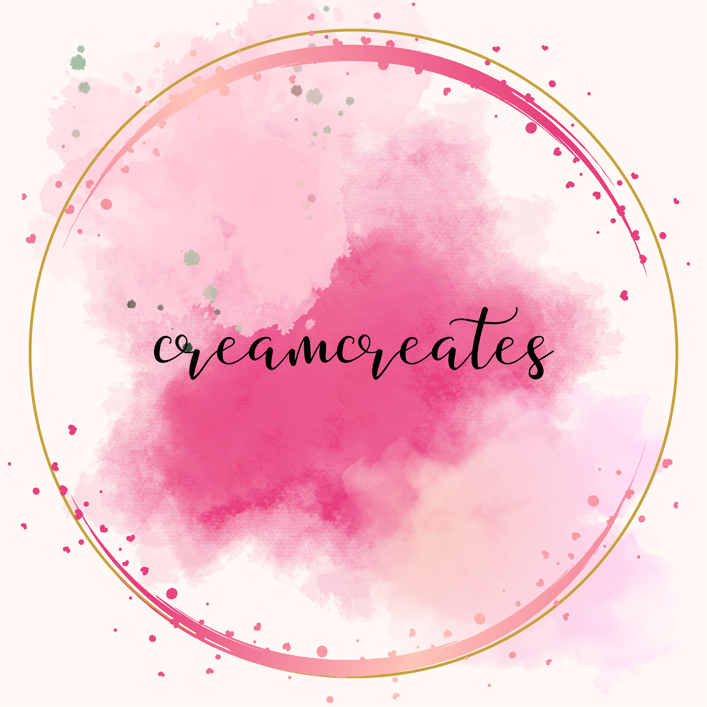 Pink Background, Logo Background, Watercolor Background, Pink Logo ...