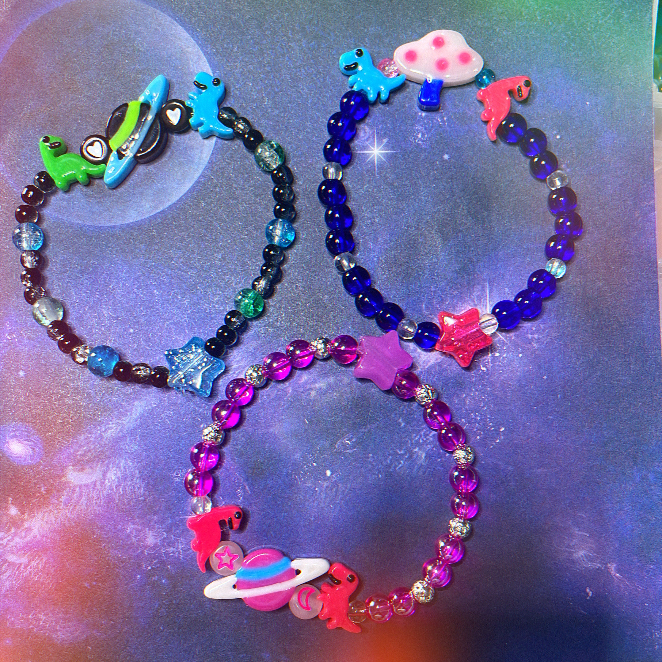 Dino Glow Kandi! - Etsy