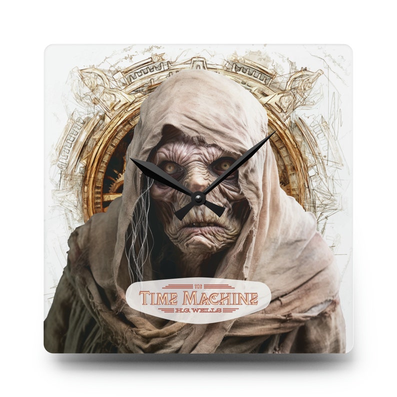 Morlock Clock Steampunk Horror Time Travel Clock the Time Machine HG ...