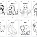Animals Coloring in Pages for Kids | Preschool Worksheet | Printable ...