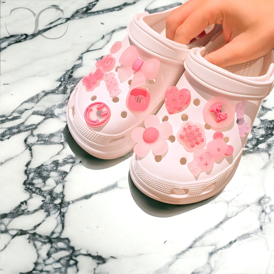 Cute Pink Croc Jibbitz Set Candy Jibbitz Jibbitz for Crocs - Etsy Australia