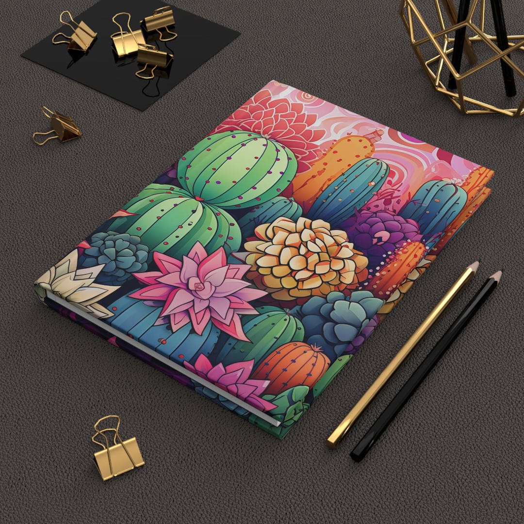 Cactus Journal, Cactus Notebook, Personal Journal, Daily Writing ...